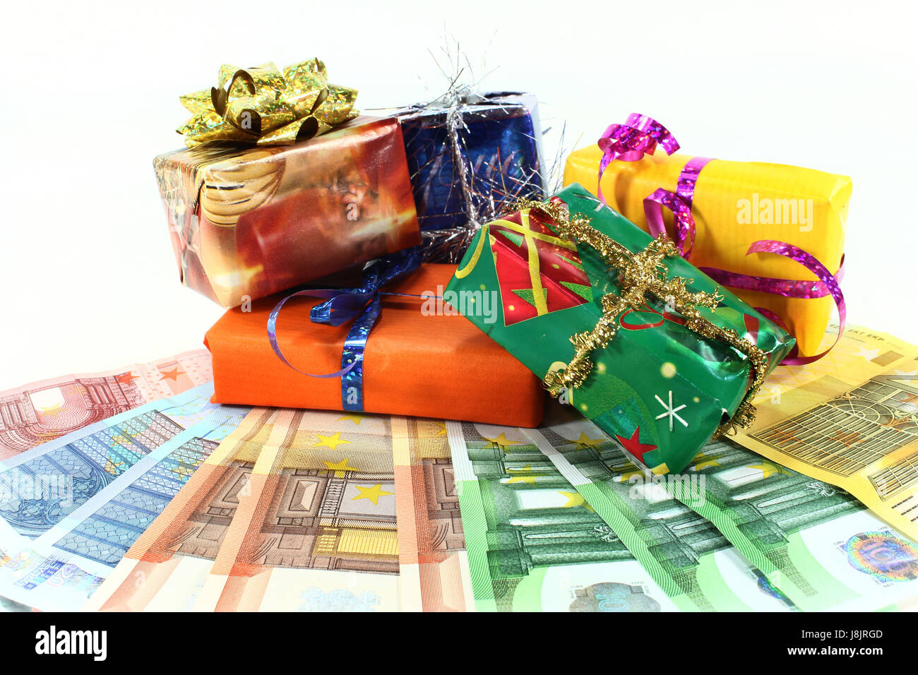 euro, gift, loop, christmas box, donation, christmas allowance, gift ...