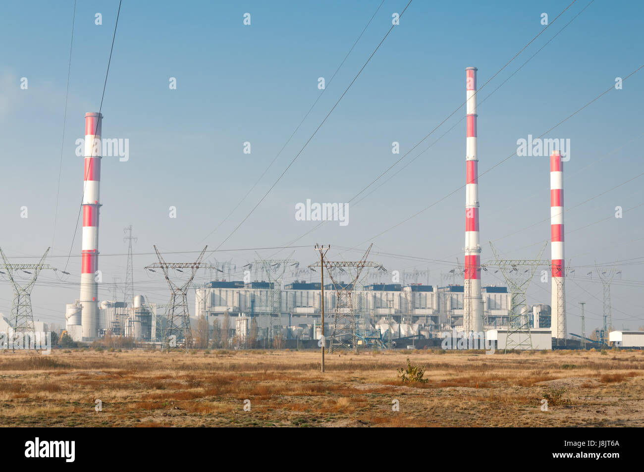 tower, industry, energy, power, electricity, electric power, work ...