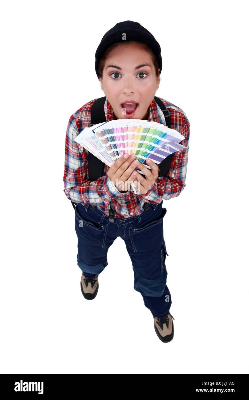 colour, choose, test, checking, testing, sample, color, coated ...