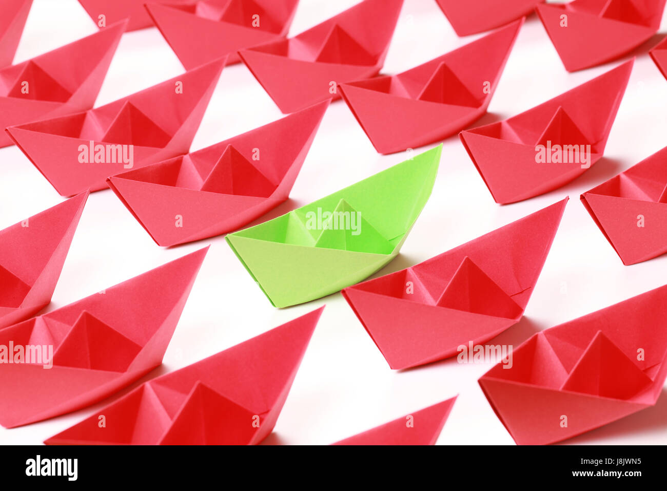 colorful paper ships Stock Photo - Alamy