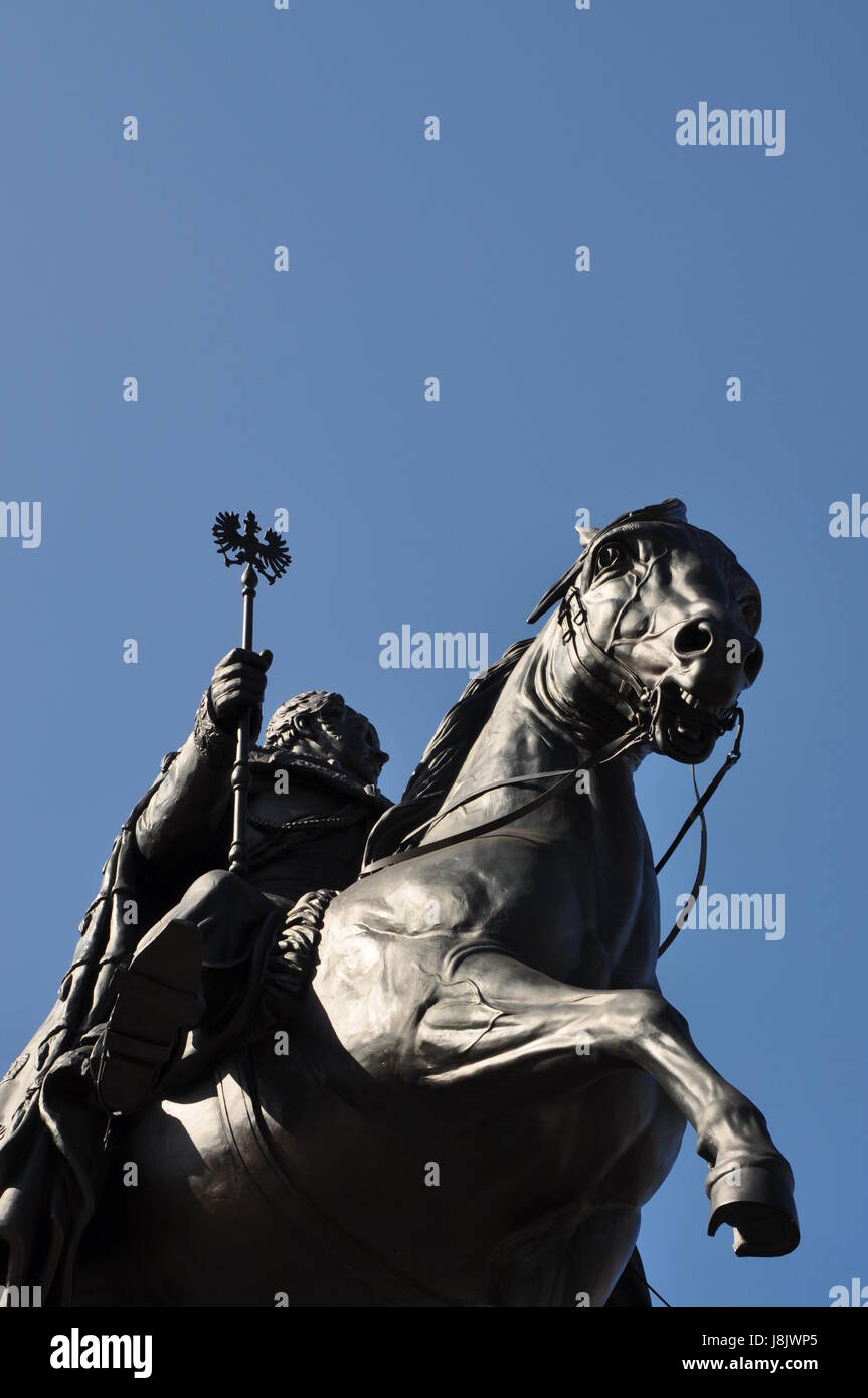 cologne heumarkt equestrian statue friedrich wilhelm iii of prussia ...