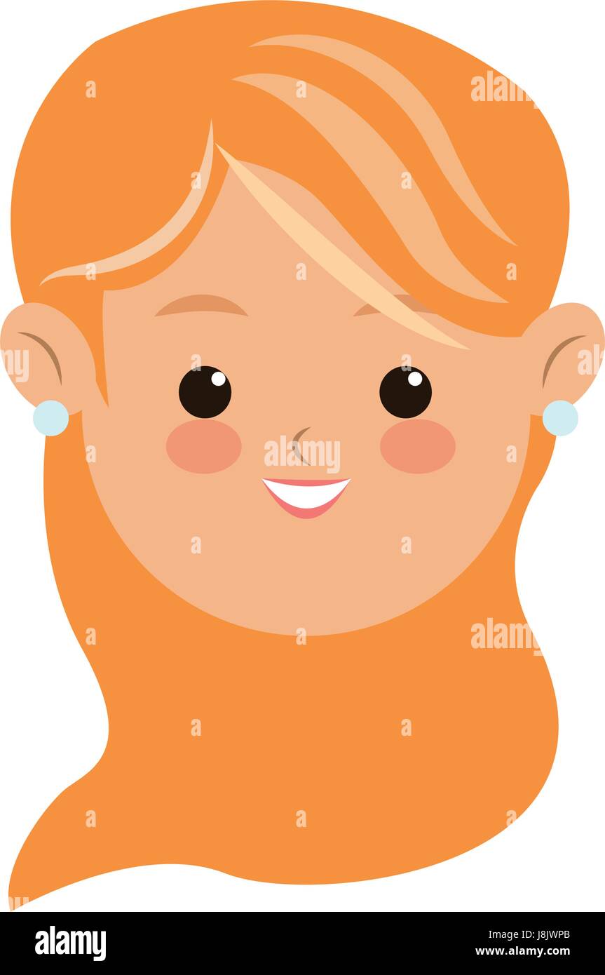 face head woman mom avatar image Stock Vector Image & Art - Alamy
