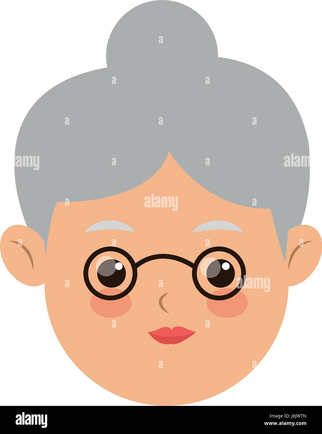 face head woman mom avatar image Stock Vector Image & Art - Alamy