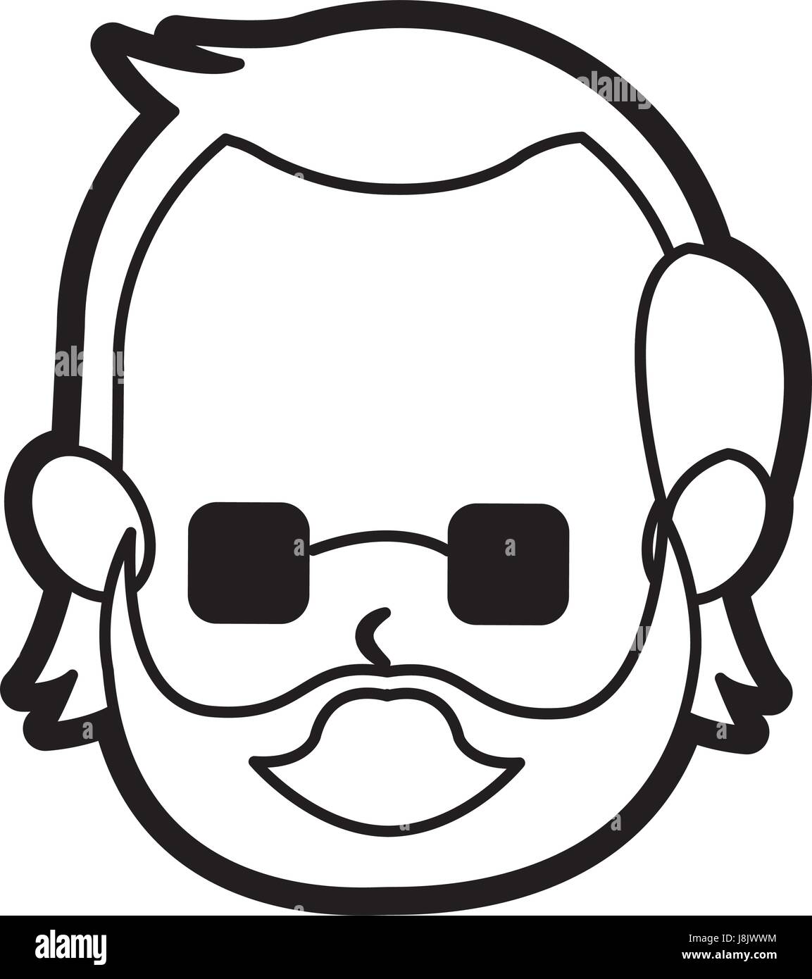 head face man father people image Stock Vector Image & Art - Alamy