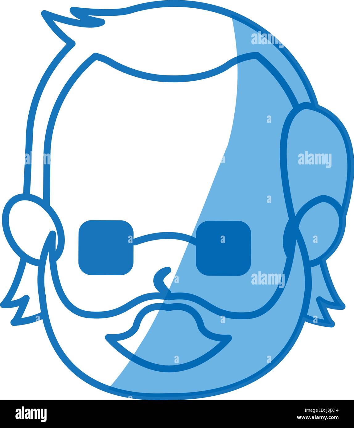 head face man father people image Stock Vector Image & Art - Alamy