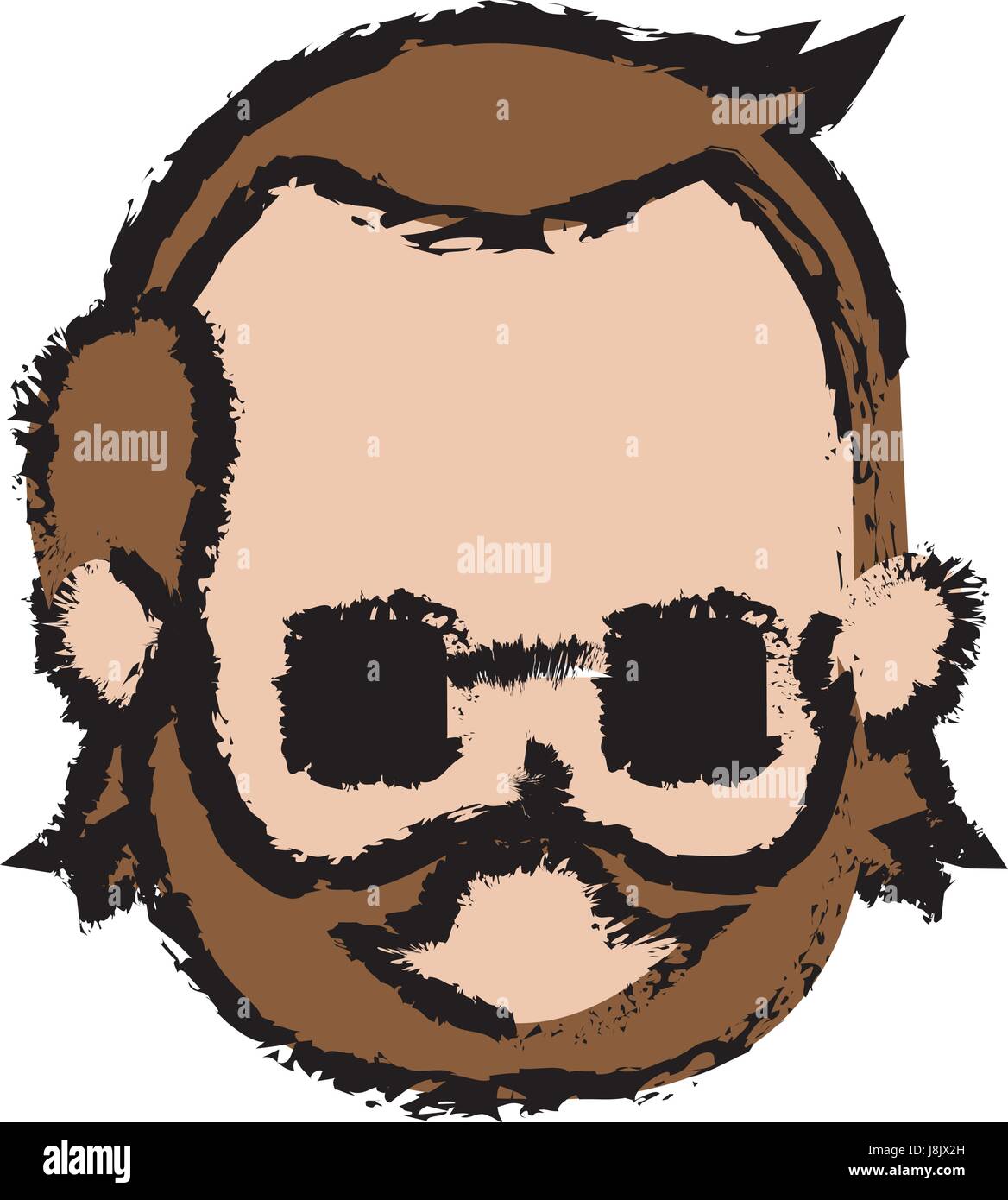 head face man father people image Stock Vector Image & Art - Alamy