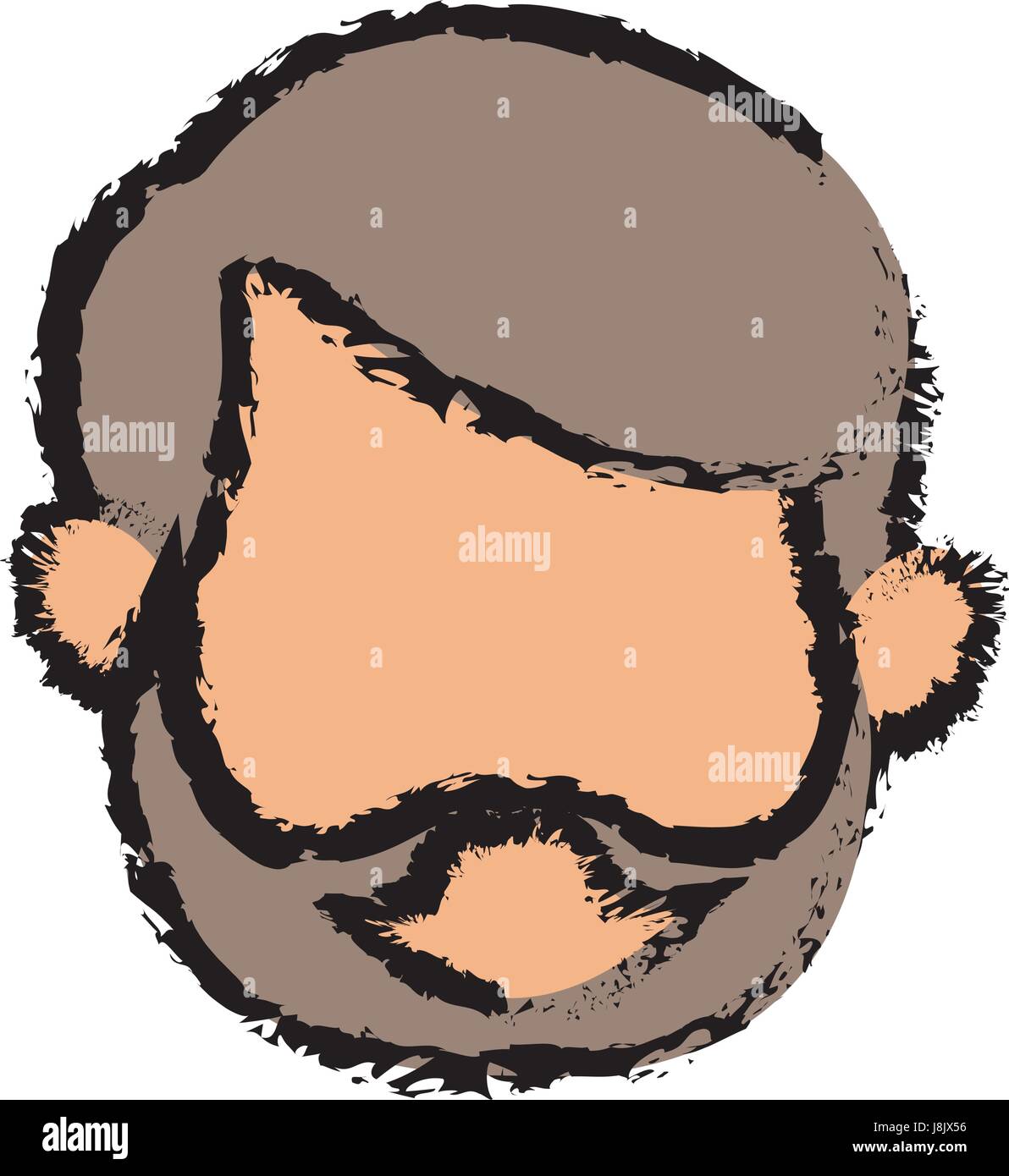 face head man father male image Stock Vector Image & Art - Alamy