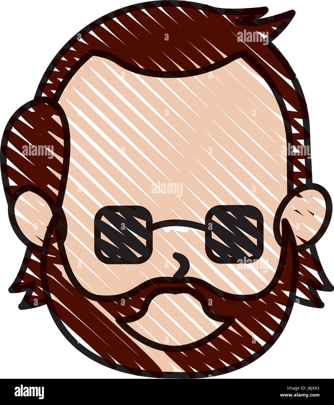 face head man father male image Stock Vector Image & Art - Alamy