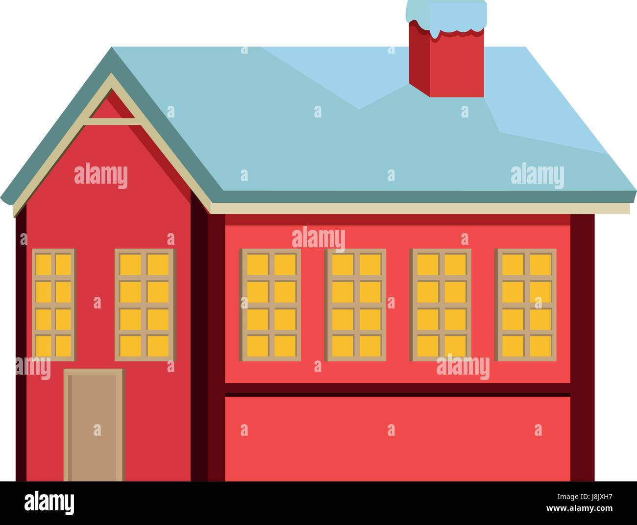 Tasty christmas cake decor Stock Vector Images - Alamy