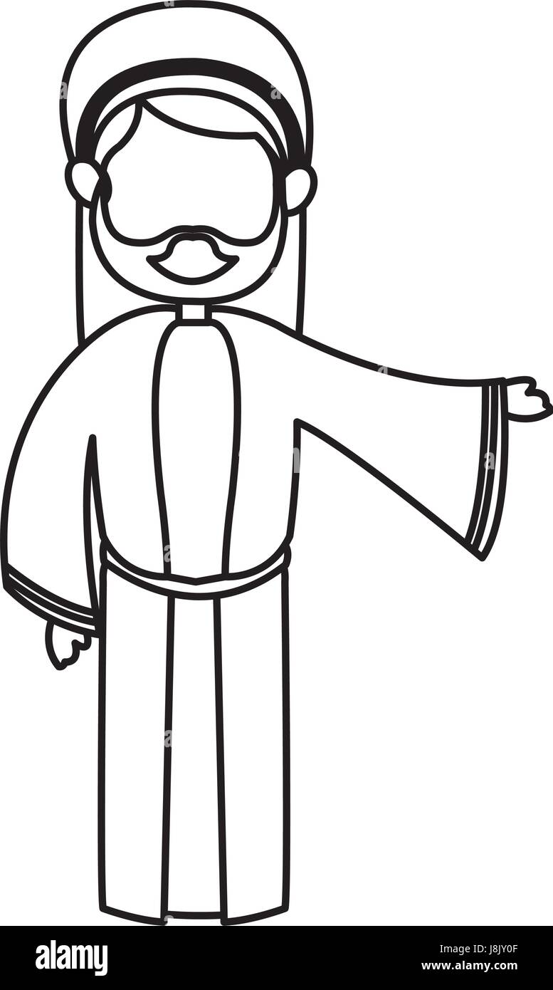 Character manger joseph Stock Vector Images - Alamy