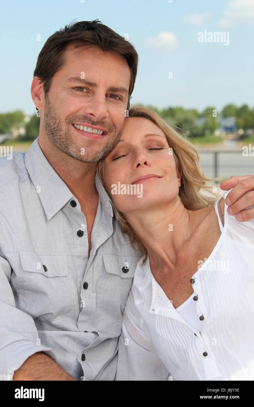 woman, female, male, masculine, put, sitting, sit, wife, partner ...