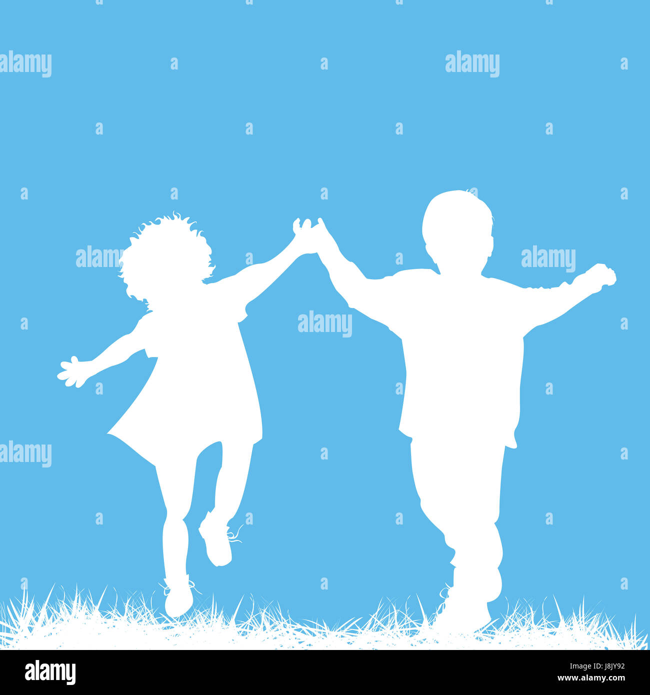 illustration, multiple, kindergarden, kindergarten, legs, humans, human ...