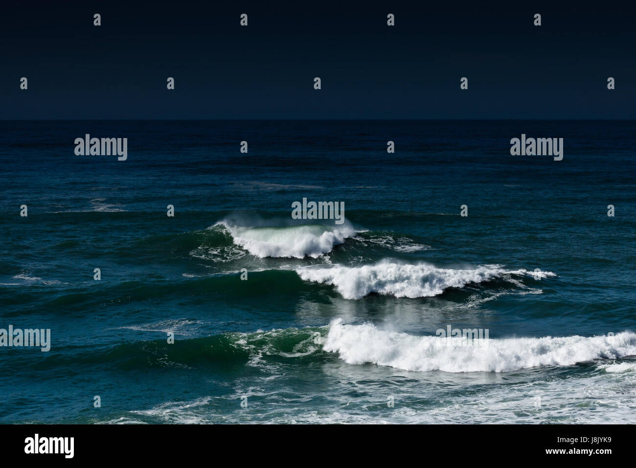 night, nighttime, waves, twilight, abstract, dark, landscape, scenery ...