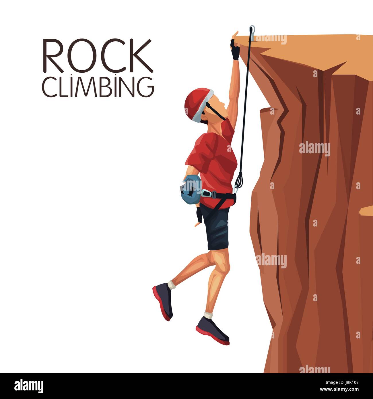 The hanging stone Stock Vector Images - Alamy