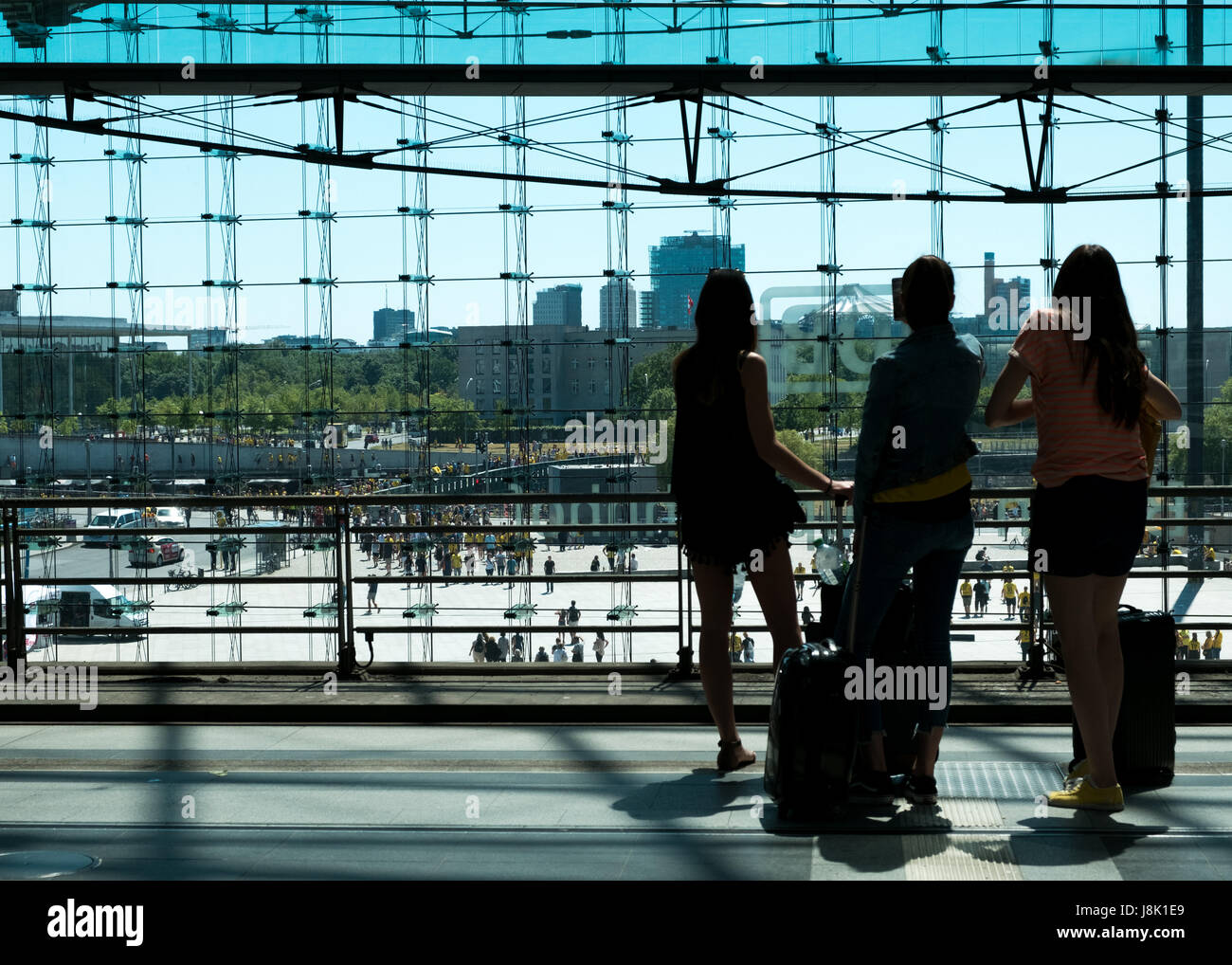 Football fans train station hi-res stock photography and images - Alamy