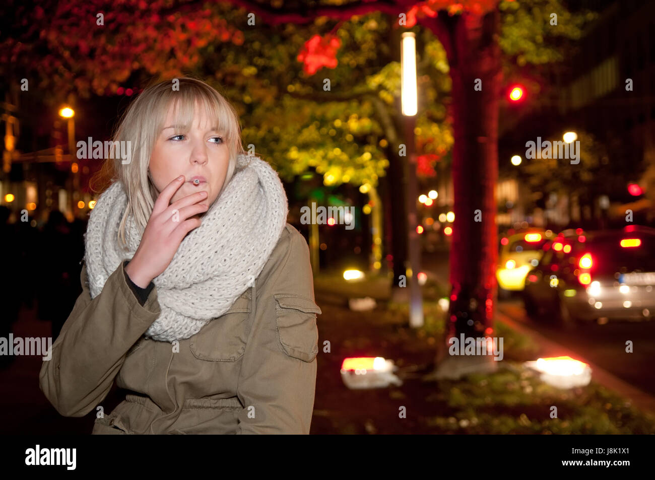 Berlin germany woman smoking cigarette hi-res stock photography and ...