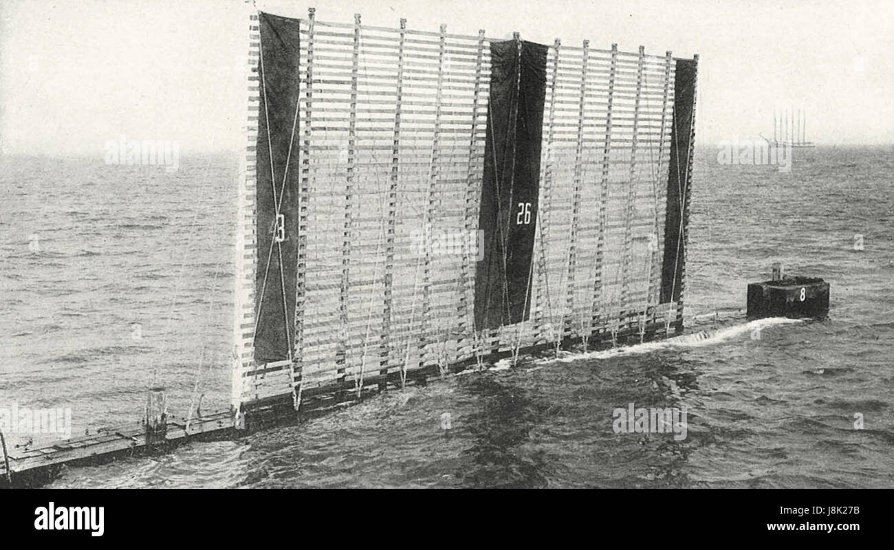 A Target for Battle Practice, American Navy, circa 1915 Stock Photo - Alamy