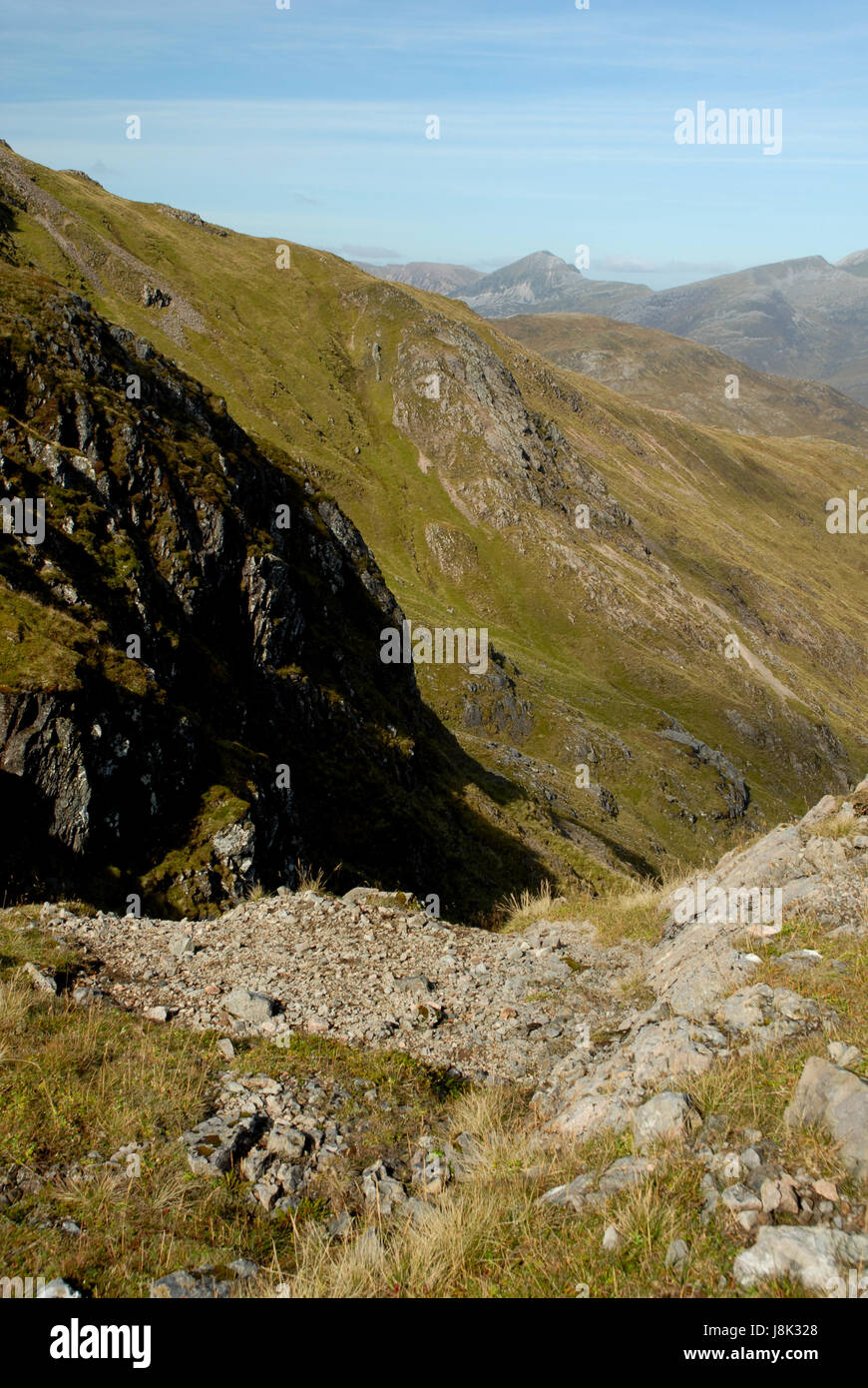 summit, rock, climax, peak, scotland, slope, mountain, mountains, hike ...