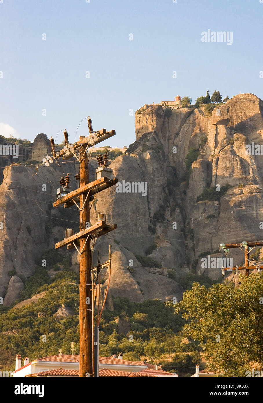 religion, church, stone, greece, europe, rock, inaccessible, valley ...