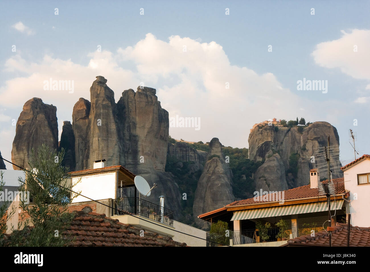 religion, church, stone, greece, europe, rock, inaccessible, valley ...
