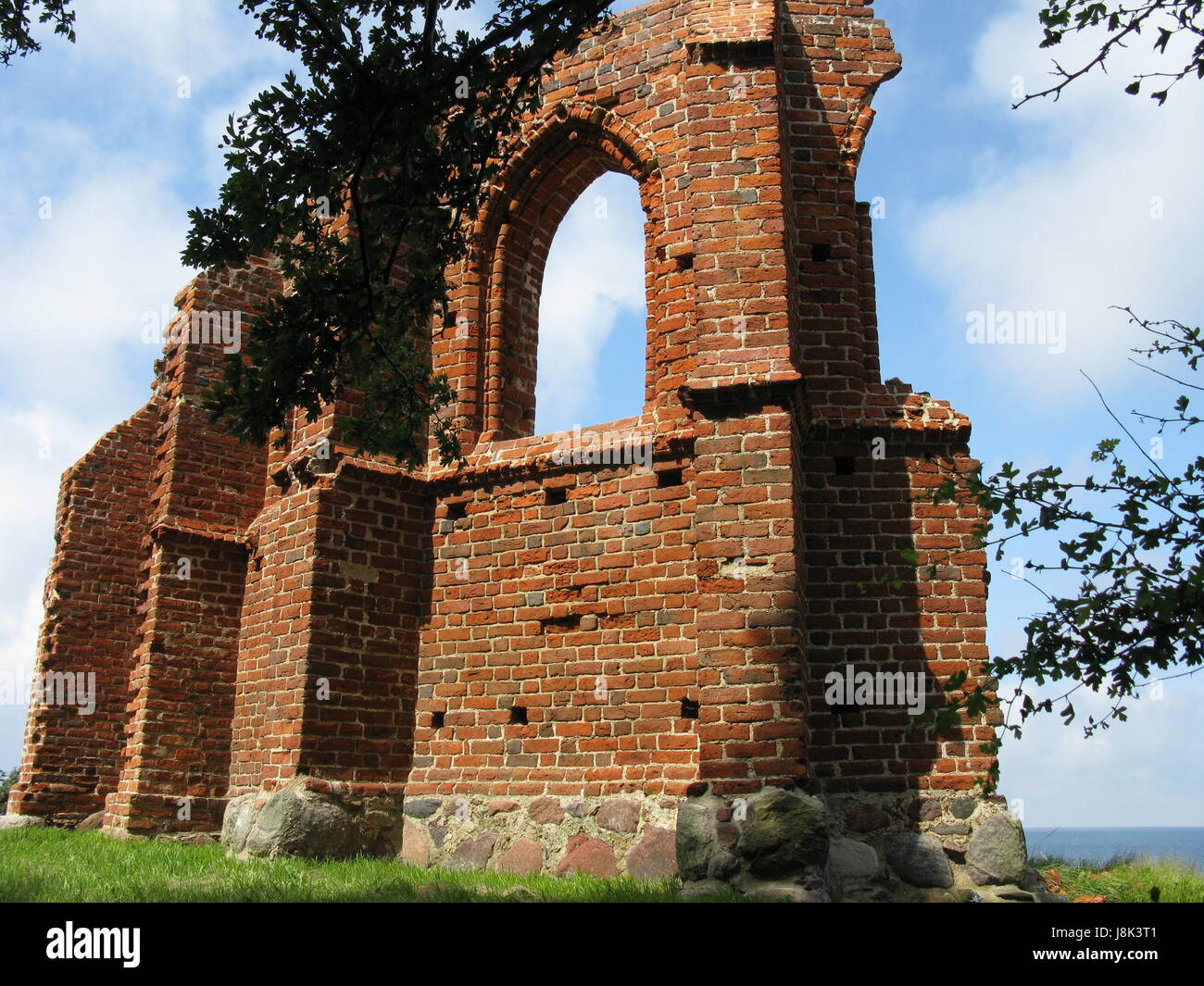 the ruined church of hoff Stock Photo - Alamy