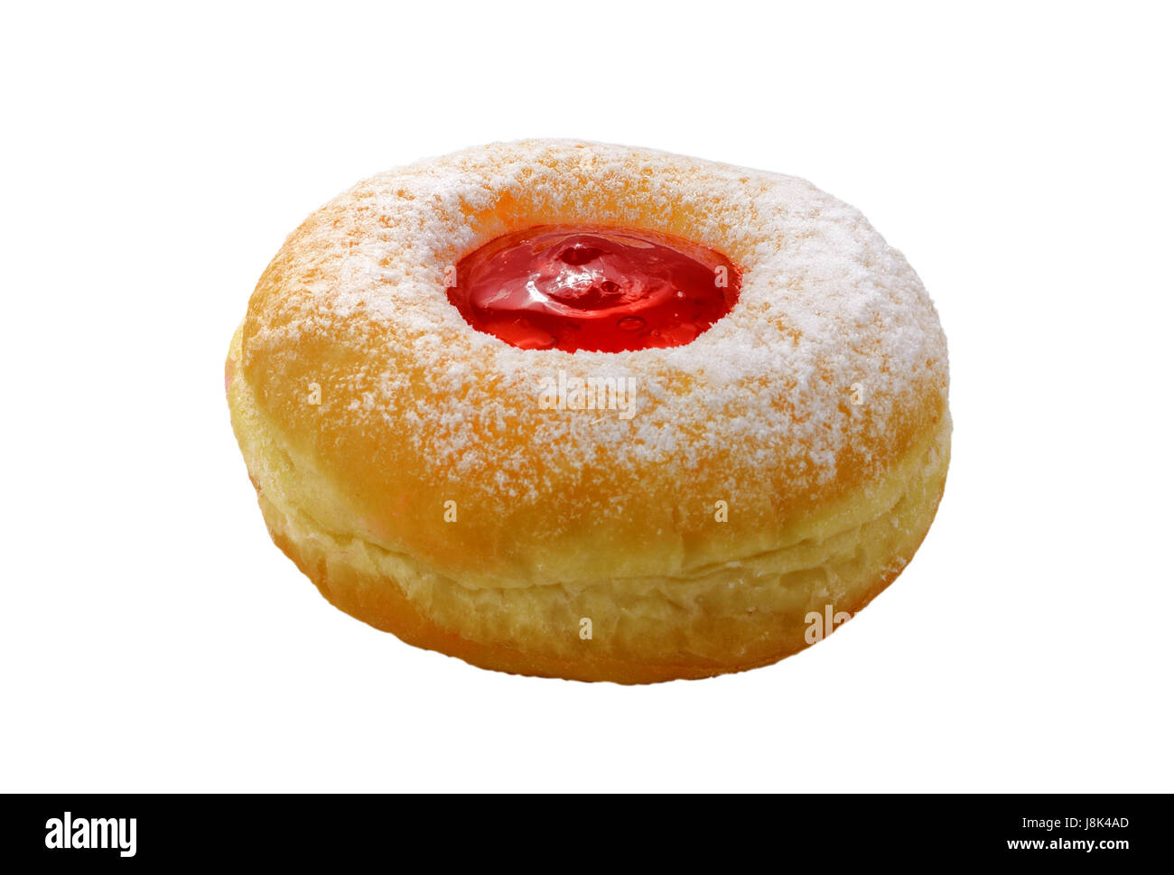Fresh donuts with jam in the bakery for celebration Stock Photo - Alamy