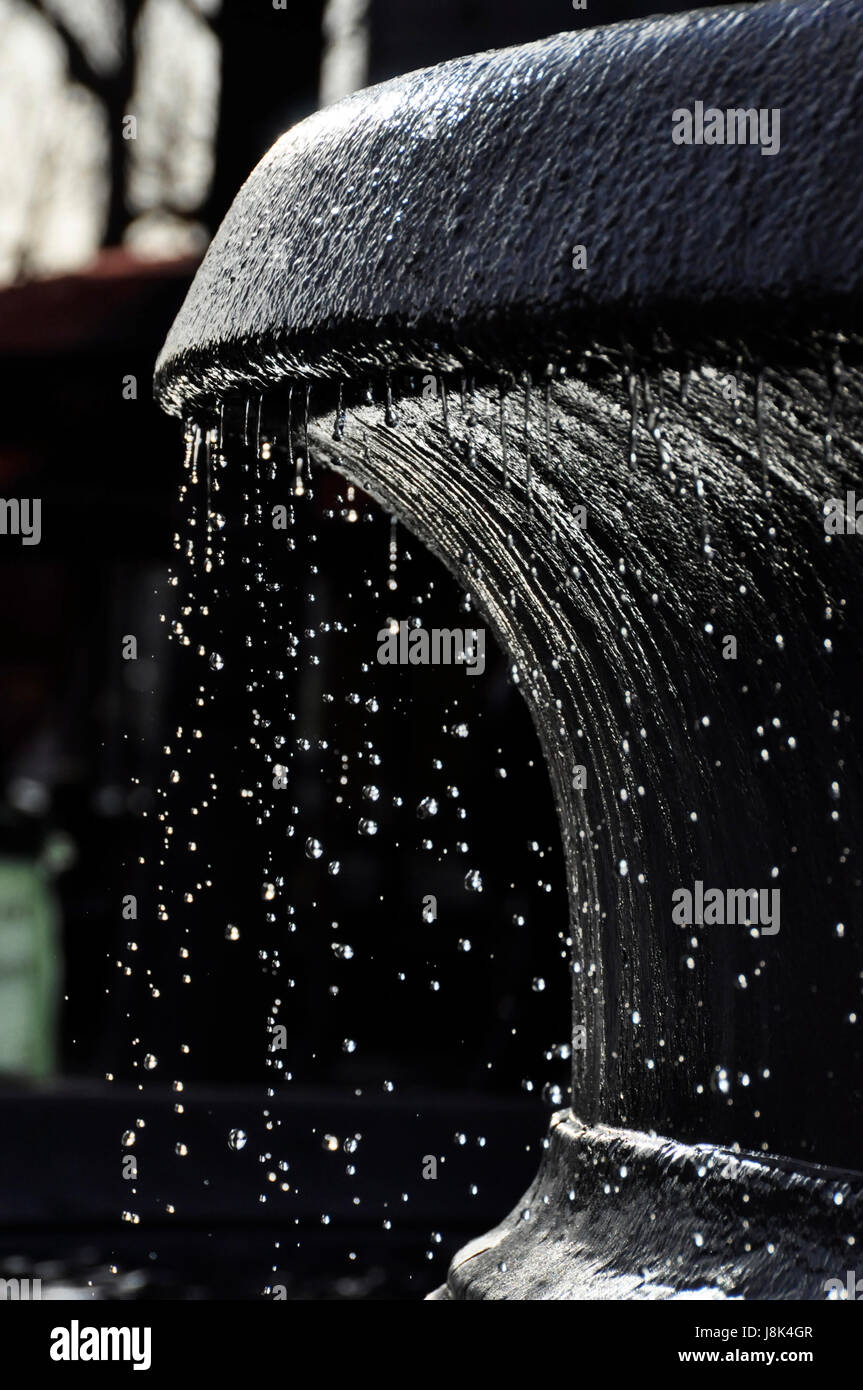 liquid, flow, park, fountain, outside, wet, splash, fluid, water ...