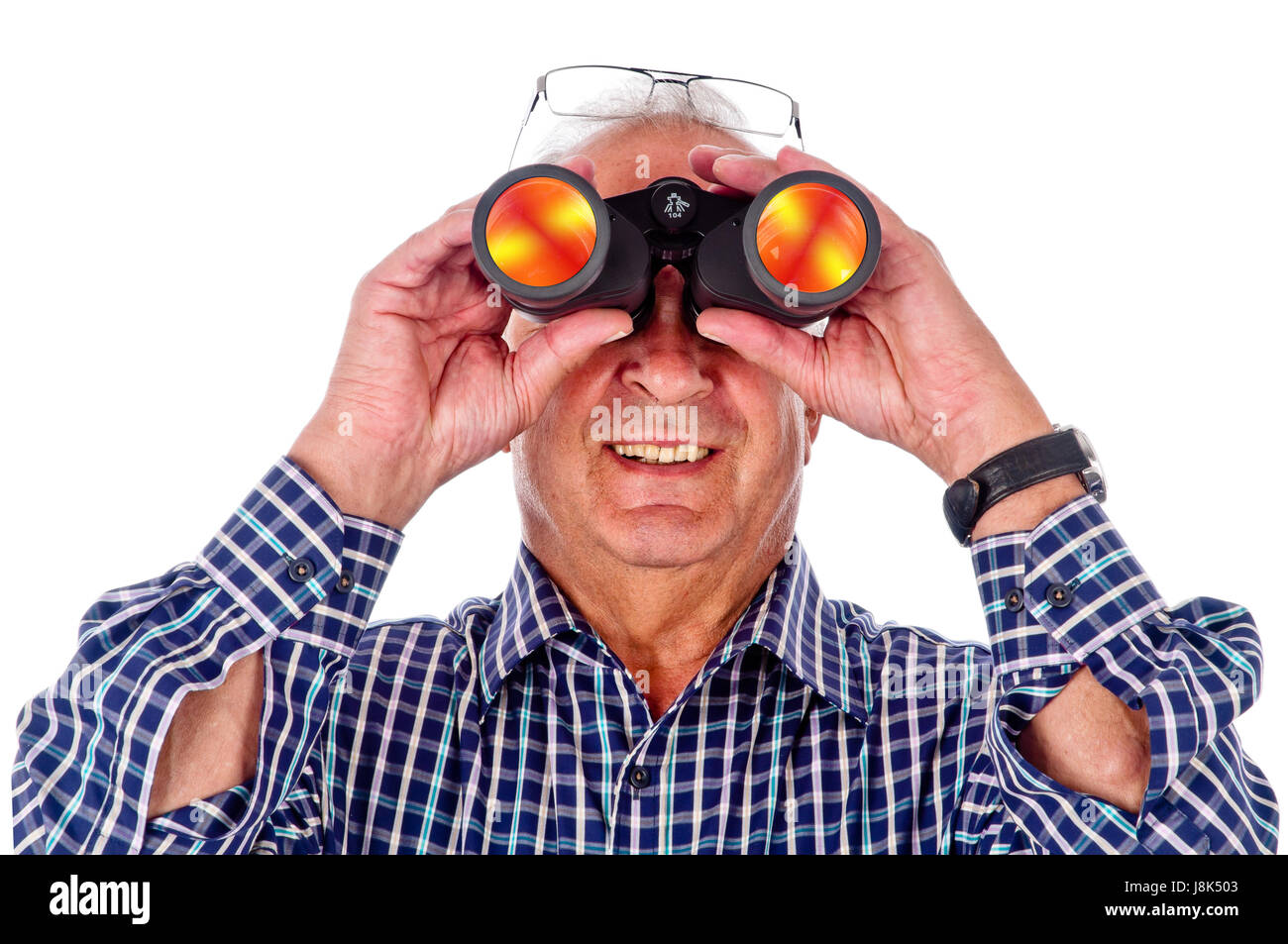 distance, search, binoculars, spy, watching, observe, watch, man ...