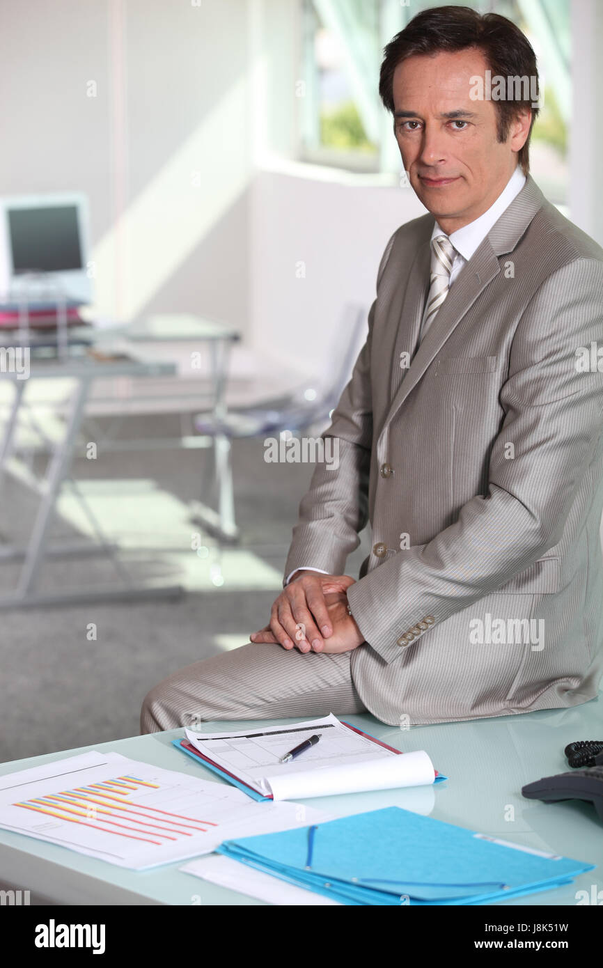office, male, masculine, business man, businessman, put, sitting, sit ...