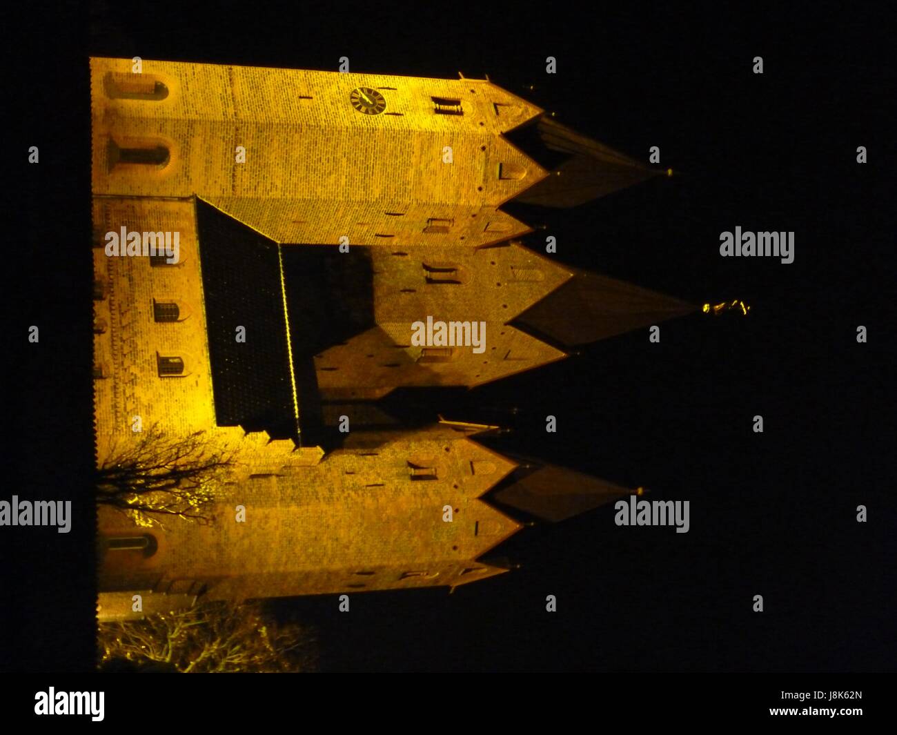 church, stone, heaven, paradise, rock, denmark, wall, towers, mountain ...