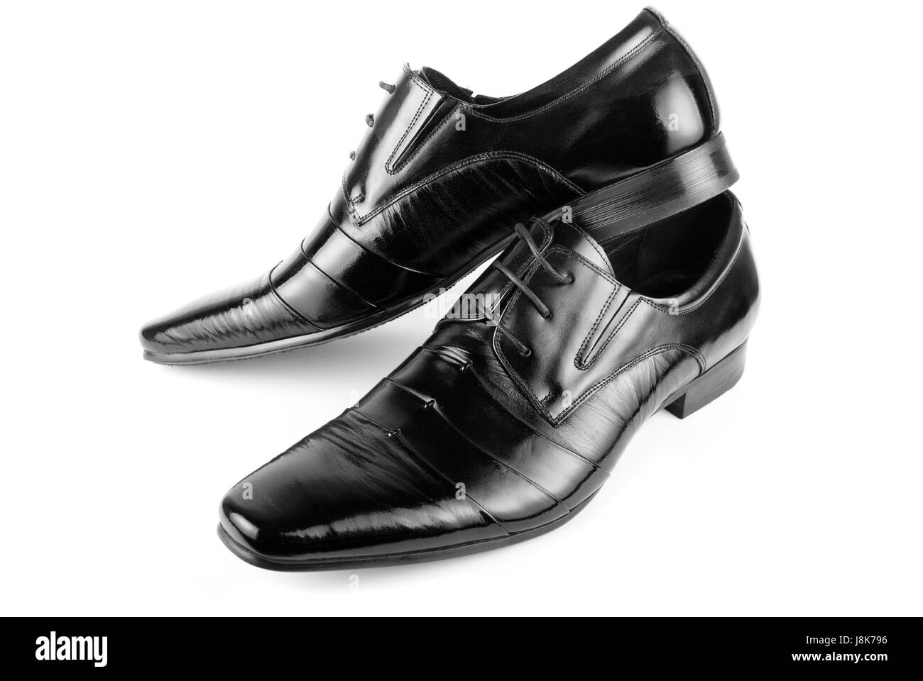 British men's shoes and object Black and White Stock Photos & Images ...