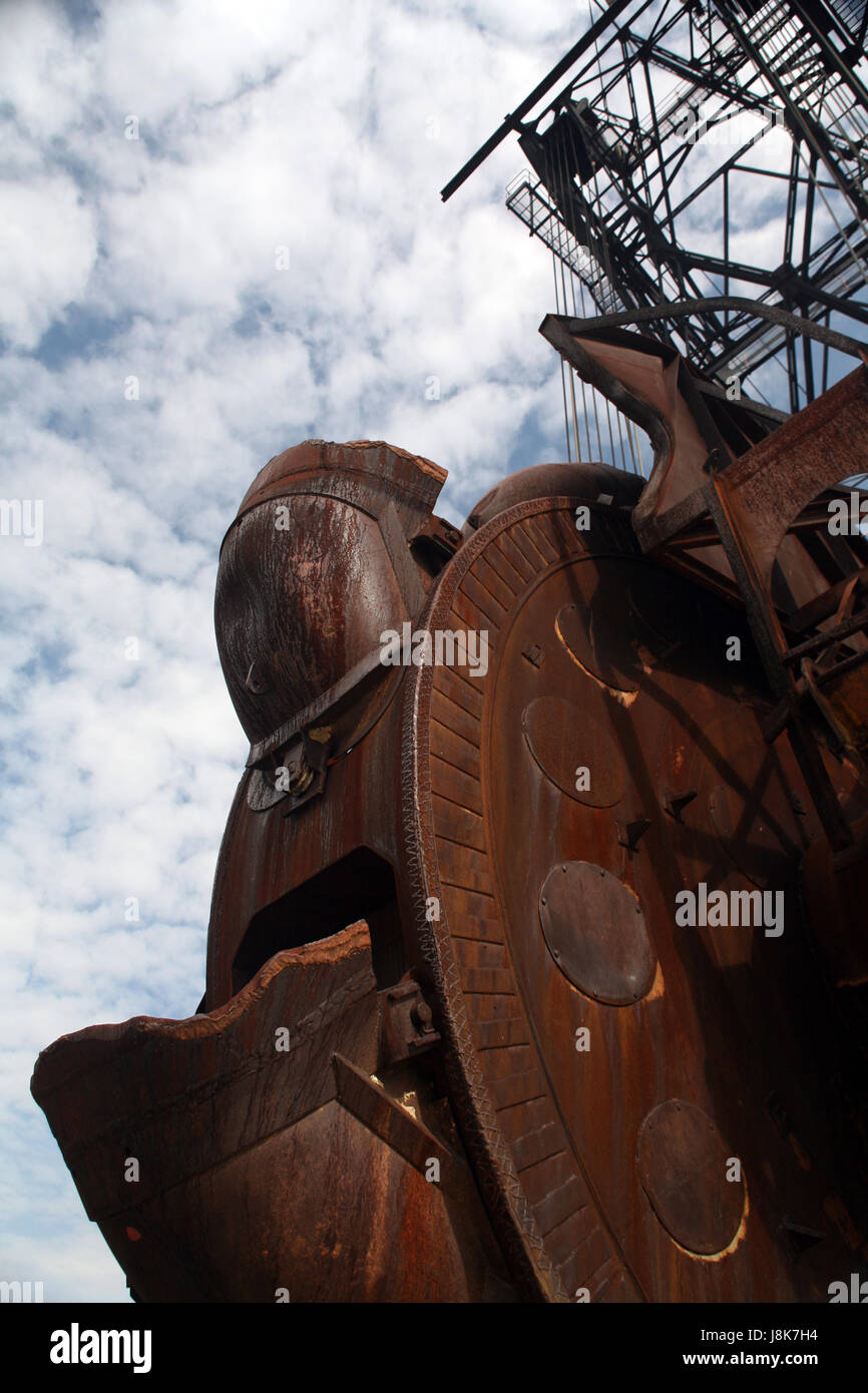 Brown coal dredger hi-res stock photography and images - Alamy