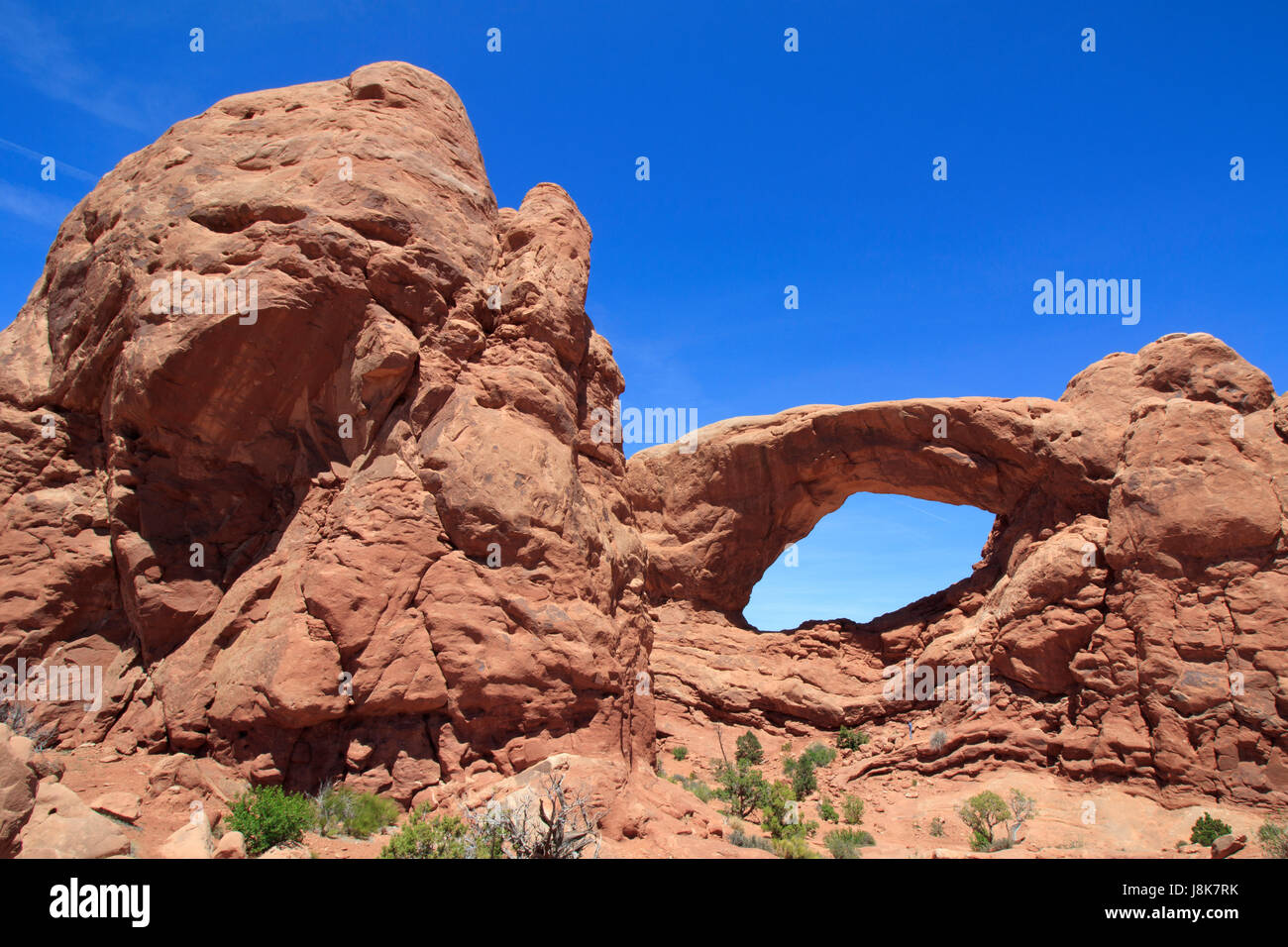 South Window Arch, Arches National Park, Moab, UT Stock Photo - Alamy