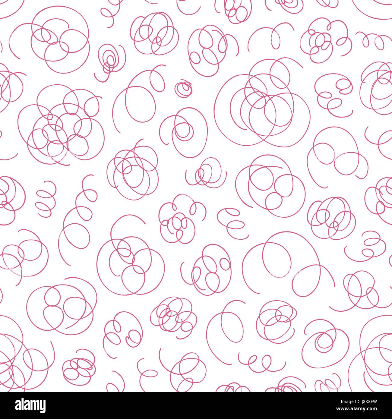 Hand drawn spirals vector Stock Vector Images - Alamy