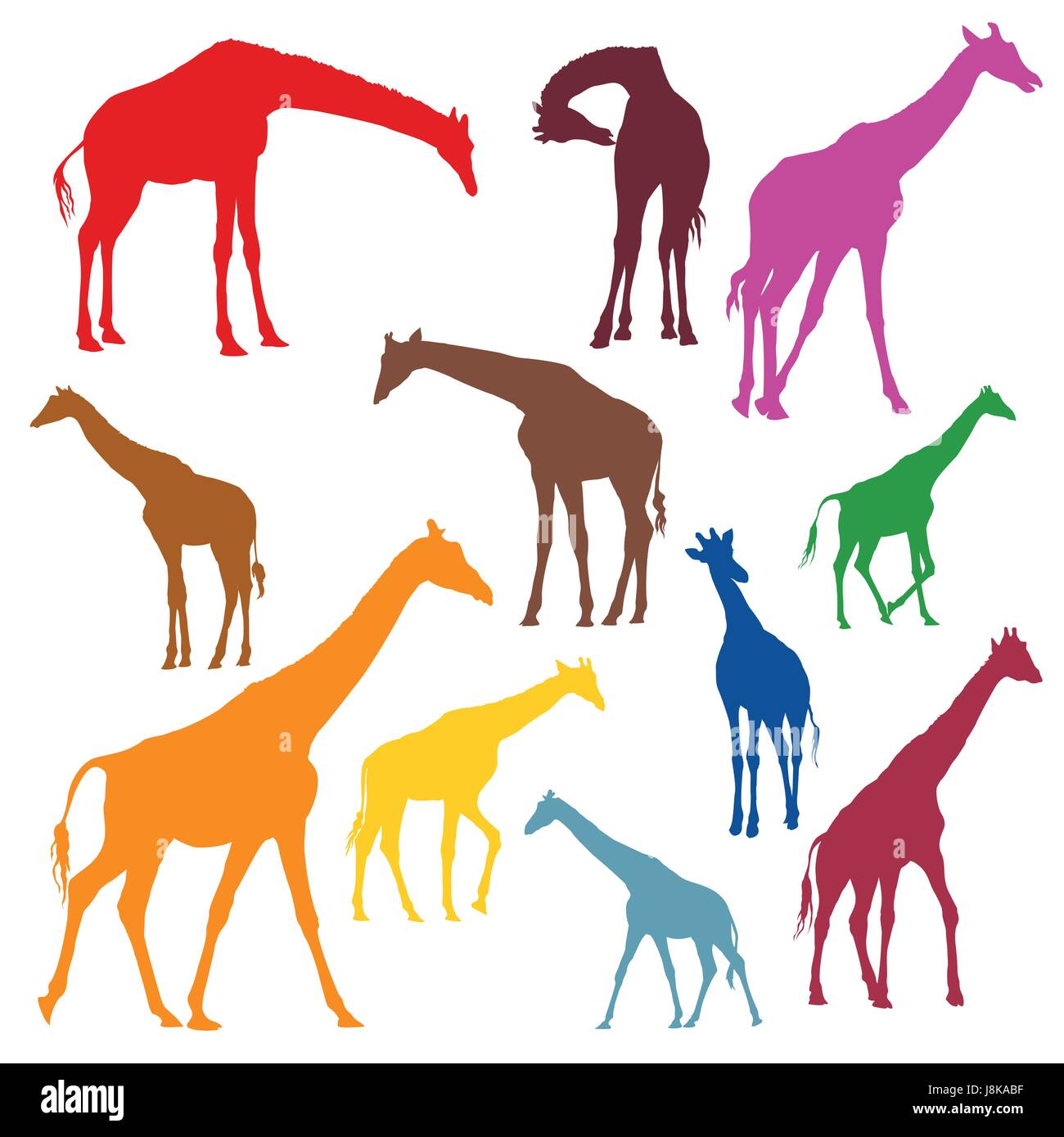 Blue savannah Stock Vector Images - Alamy