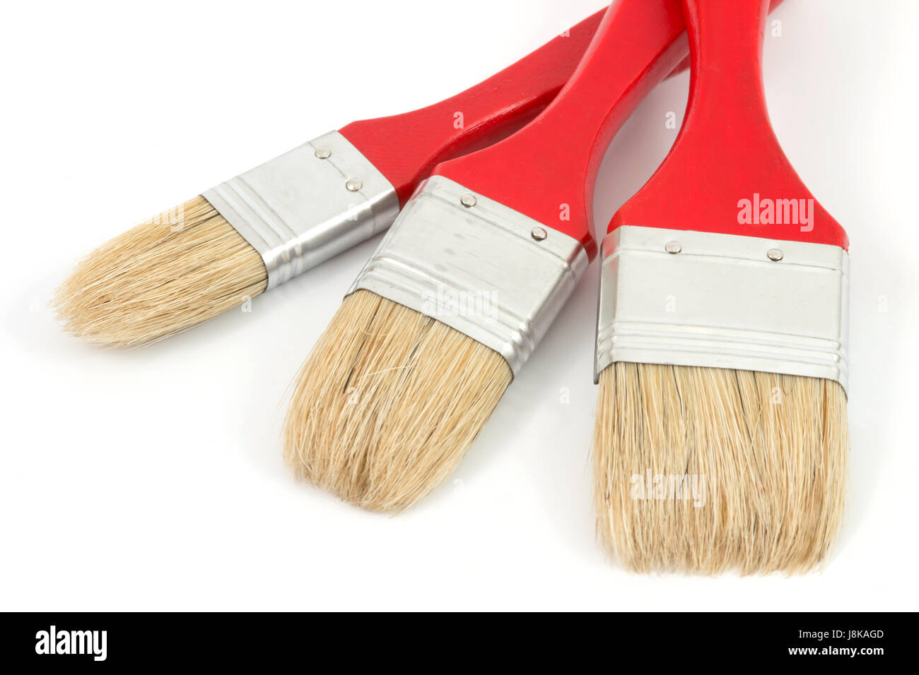 three brushes 3 Stock Photo - Alamy