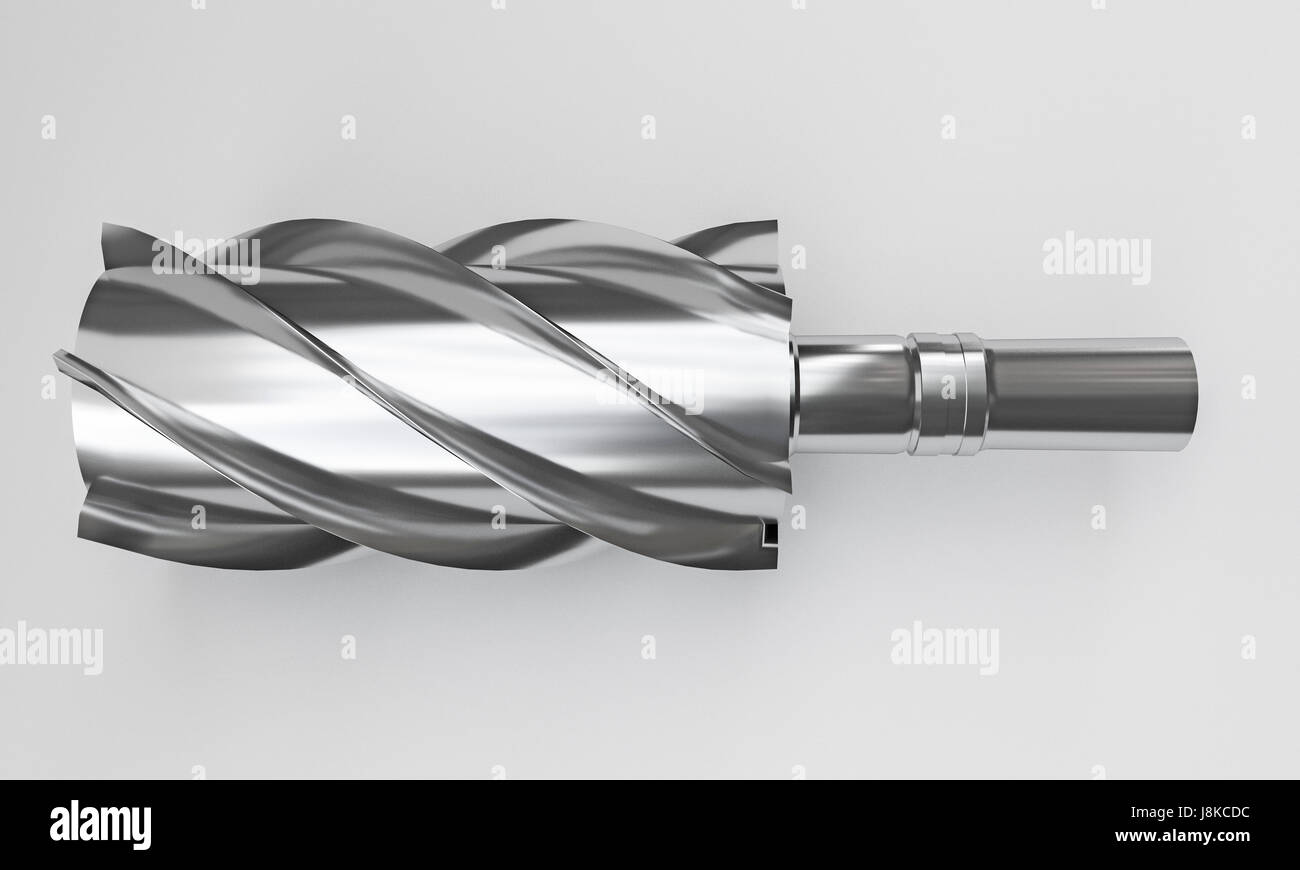 3d illustration of a cutter tool isolated on white background Stock ...