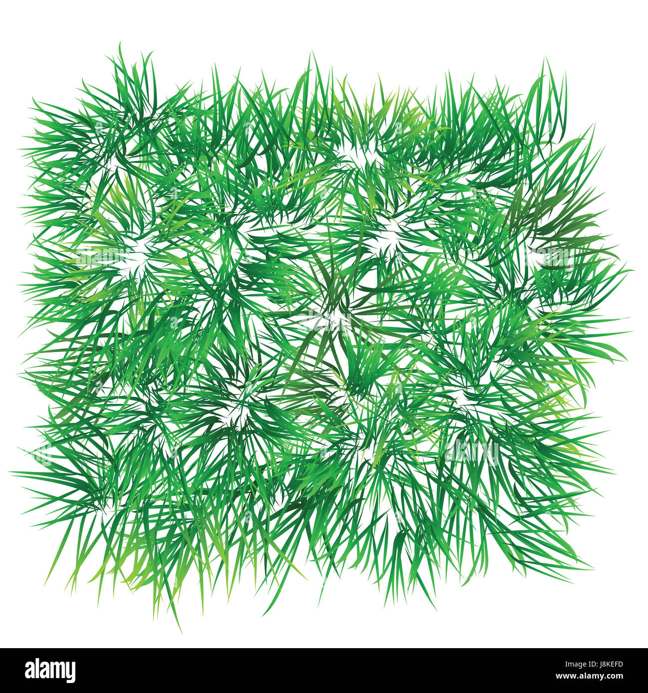 Green field with pattern Cut Out Stock Images & Pictures - Alamy