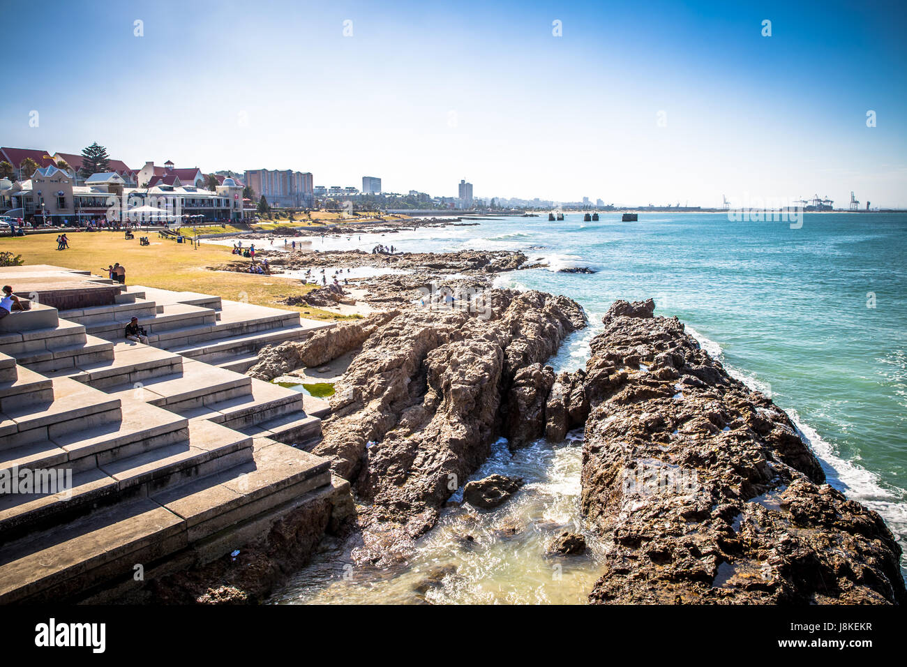 Port Elizabeth, South Africa - 25 January 2015: A look of Port Elizabeth Stock Photo - Alamy