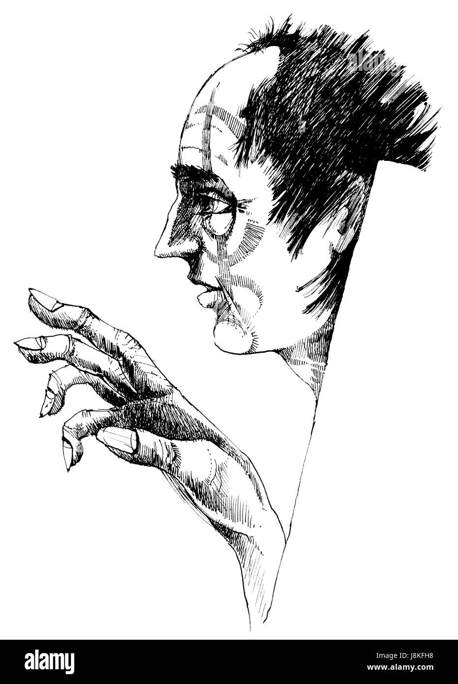 illustration, drawing, photo, picture, image, copy, deduction, magician ...