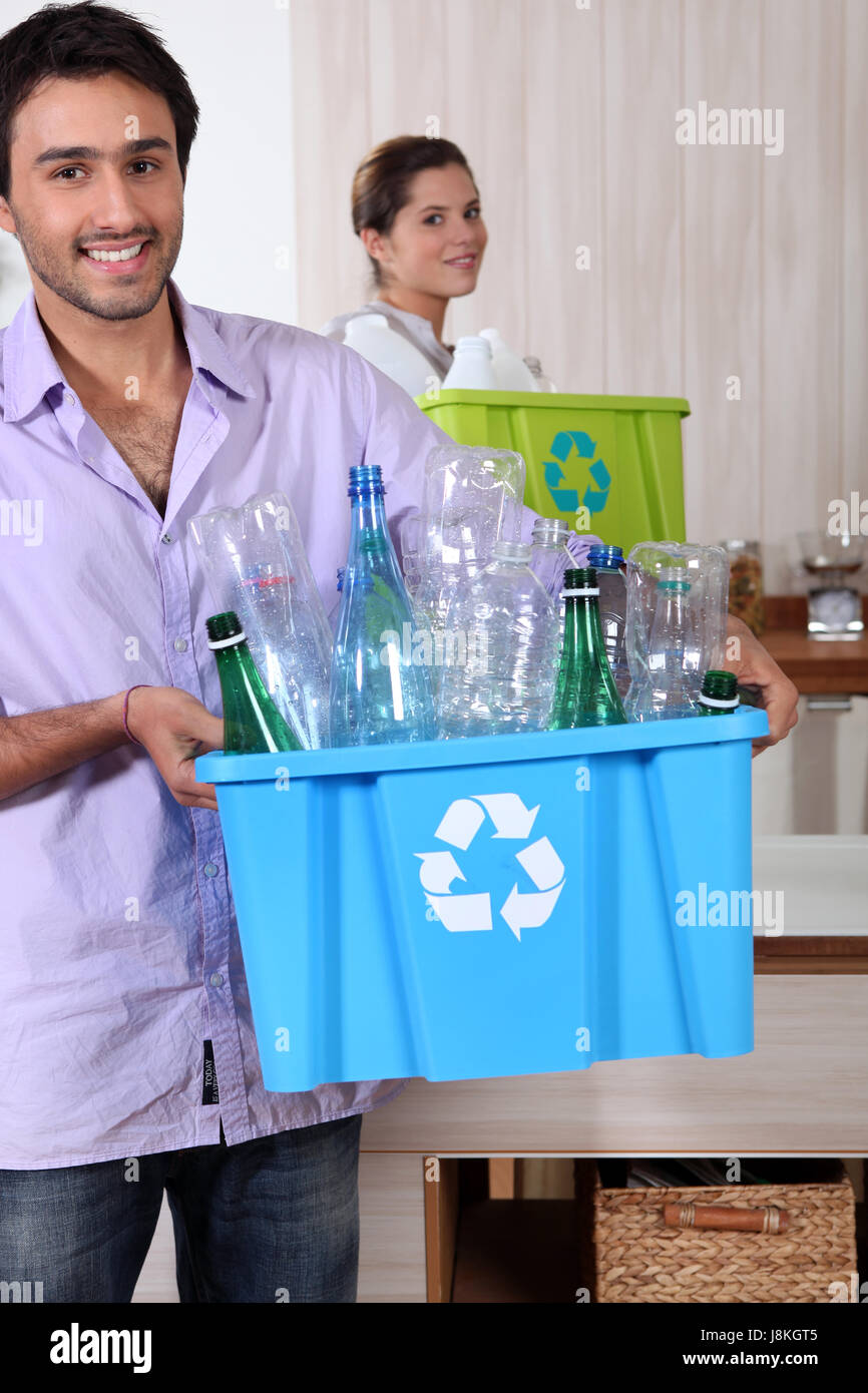 bottle, cap, box, boxes, clean, collect, awareness, consciousness ...