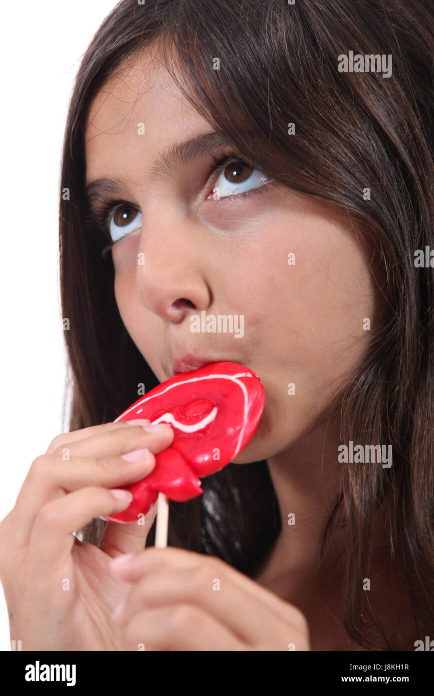 sweets, lollipop, young, younger, child, eating, eat, eats, girl, girls ...