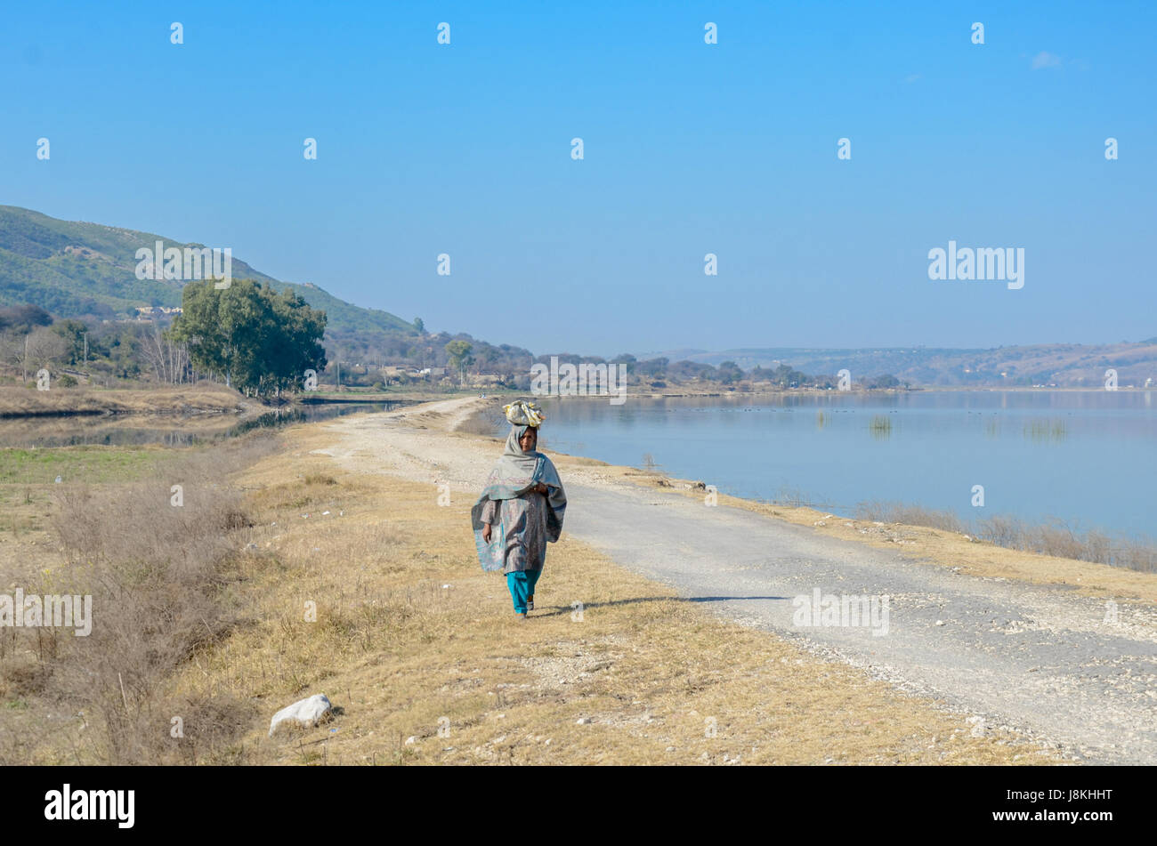 A Woman Villager in Soon Valley , Punjab, Pakistan Stock Photo - Alamy