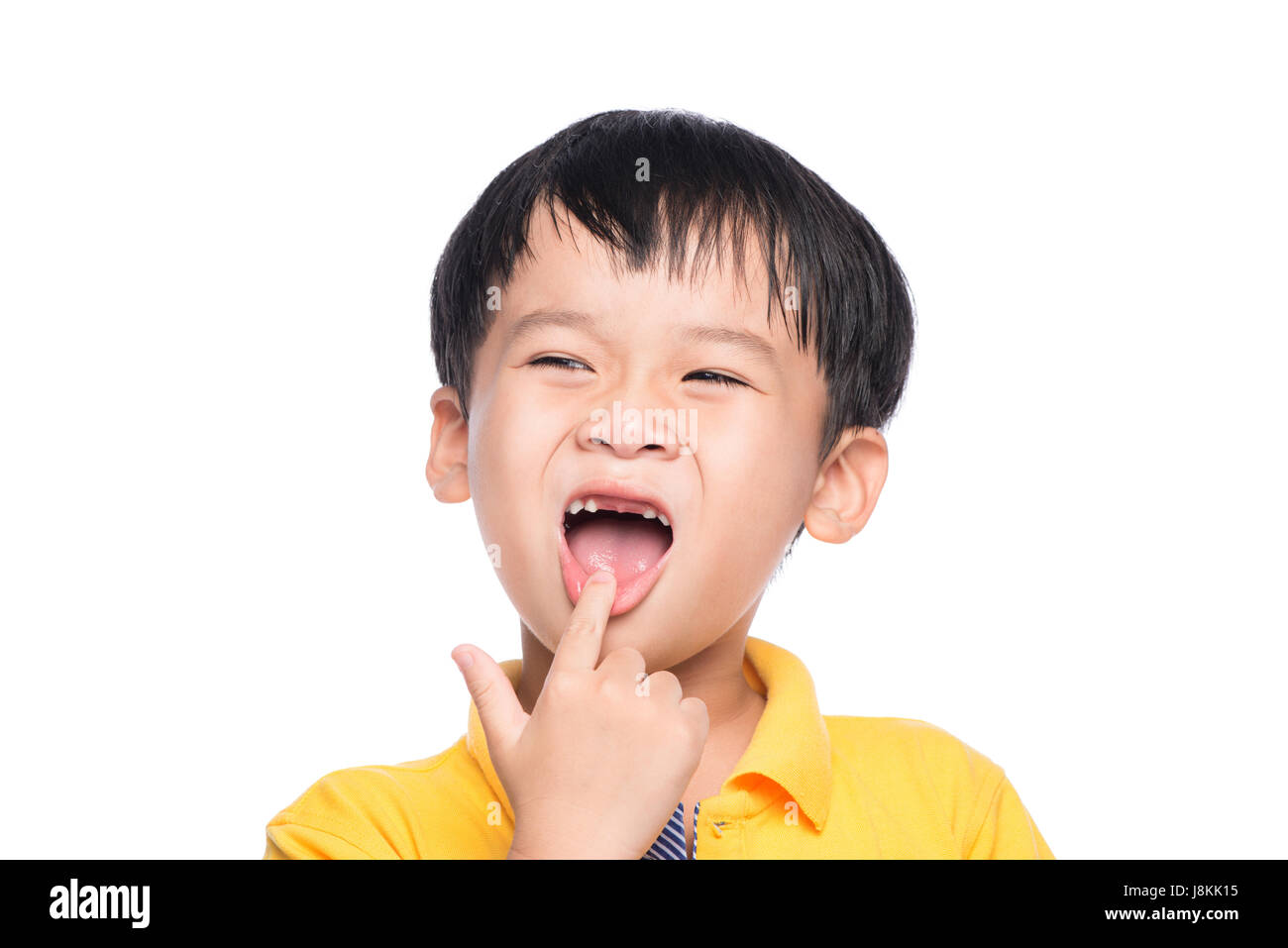 Boy with tooth gap hi-res stock photography and images - Alamy