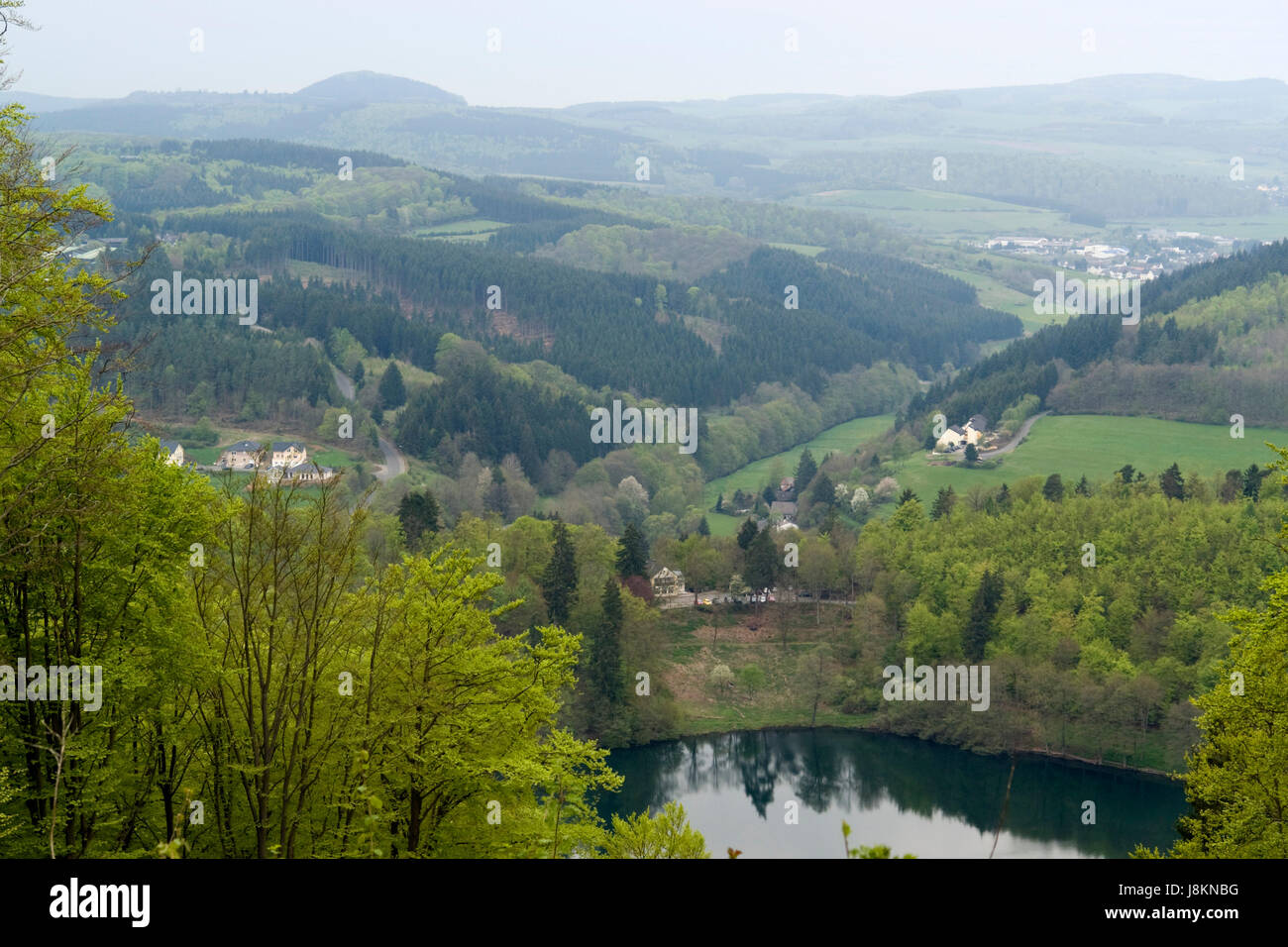 maar in the vulkan eifel Stock Photo - Alamy