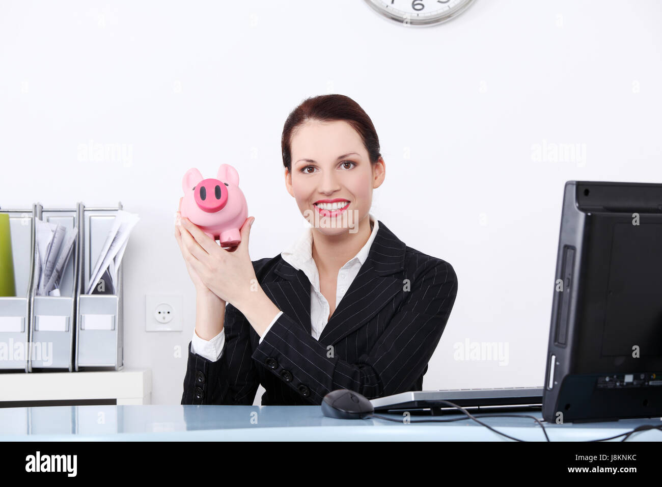 woman, office, laugh, laughs, laughing, twit, giggle, smile, smiling ...