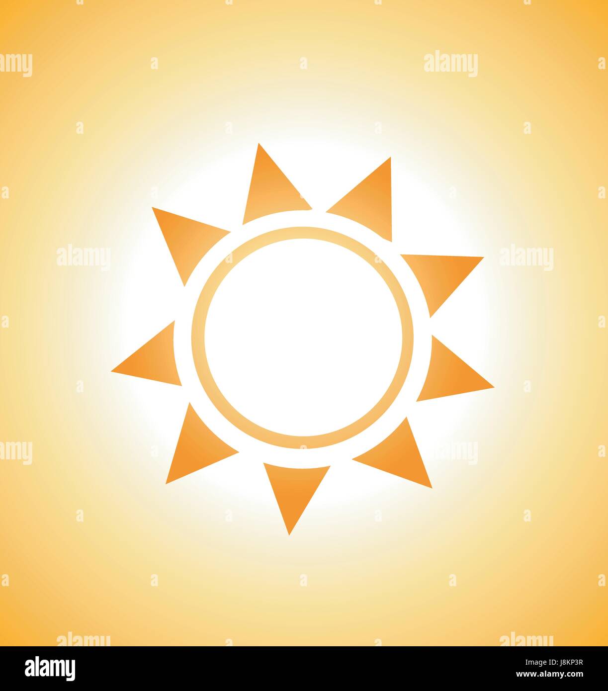 Vector illustration of sunrise sun Stock Vector Image & Art - Alamy