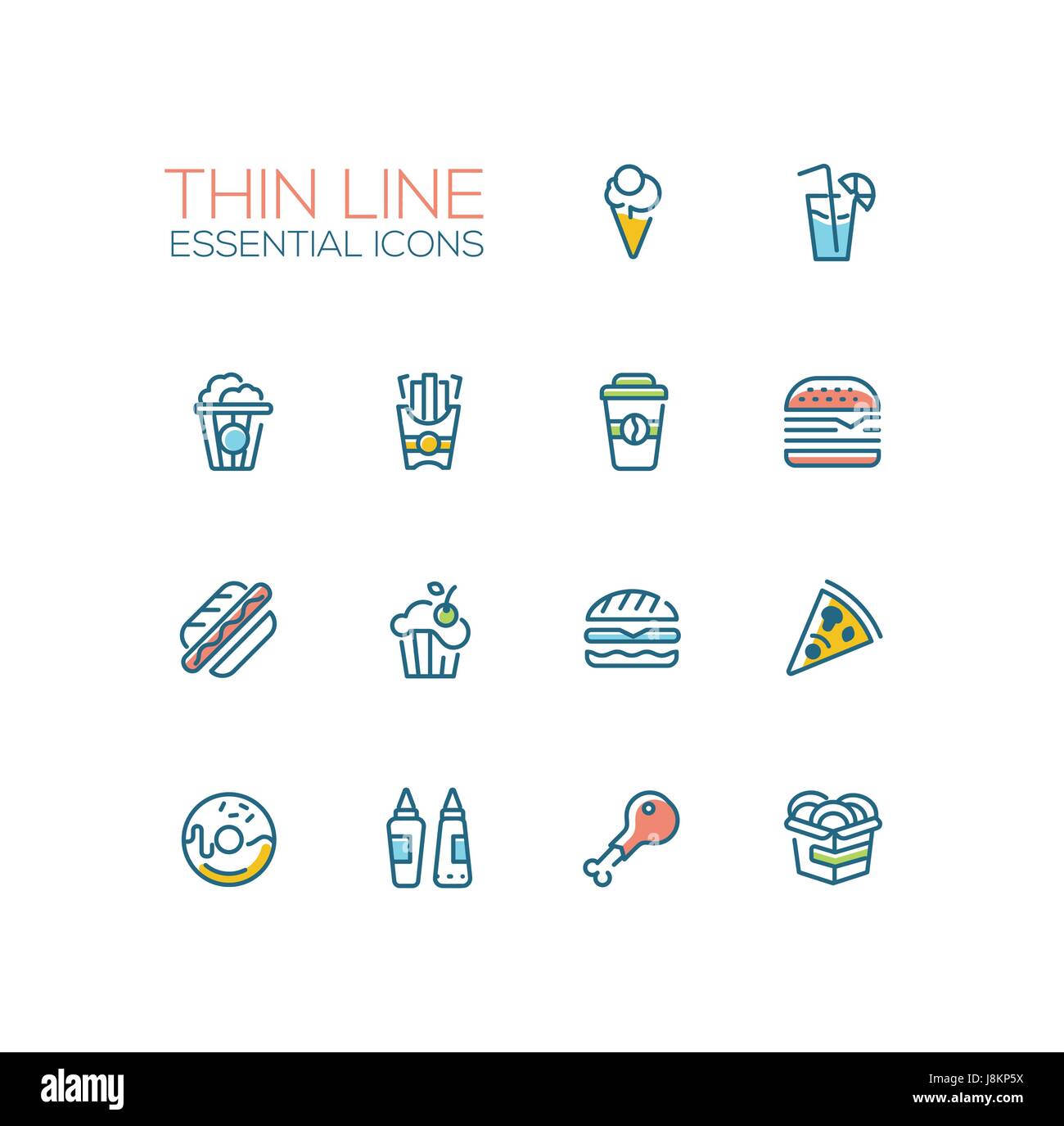 Food drink cafe menu Cut Out Stock Images & Pictures - Alamy