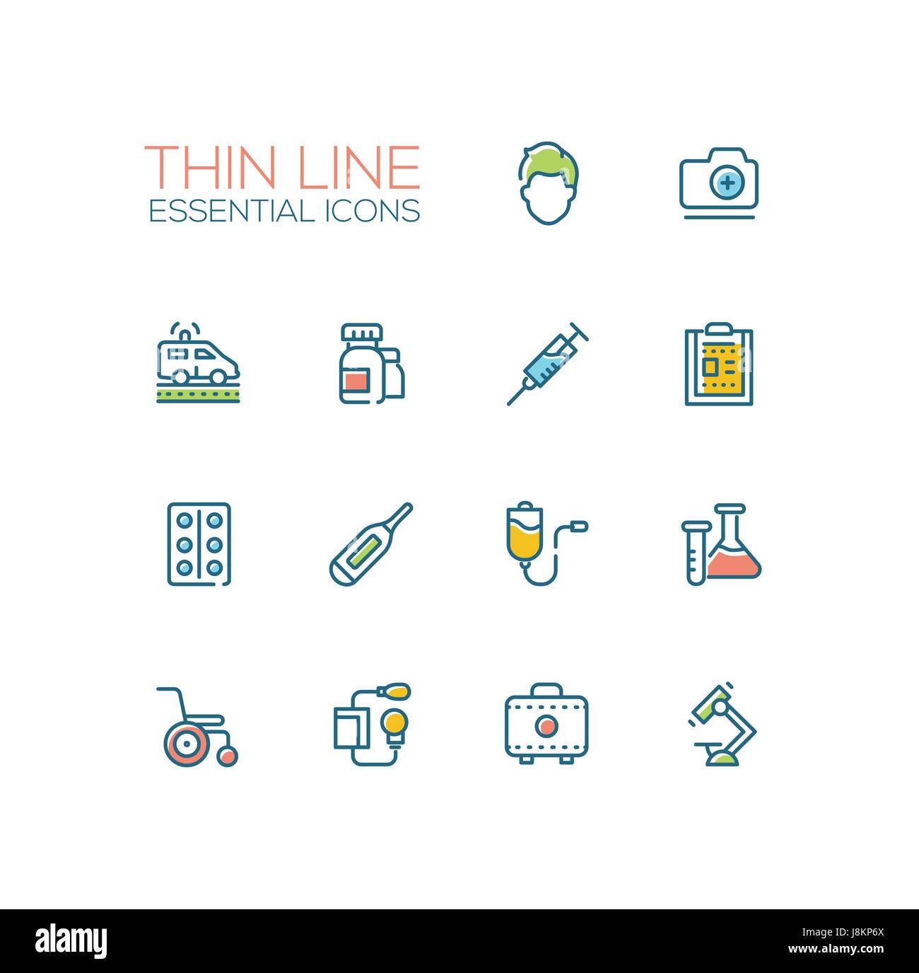 Medical hospital graphics Stock Vector Images - Alamy