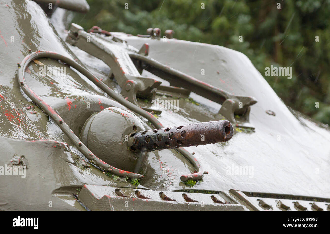 WW2 tank close-up, detail shot of an Allied vehicle Stock Photo - Alamy